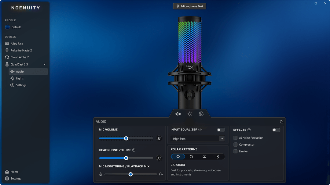 Software HyperX NGENUITY – HyperX ROW