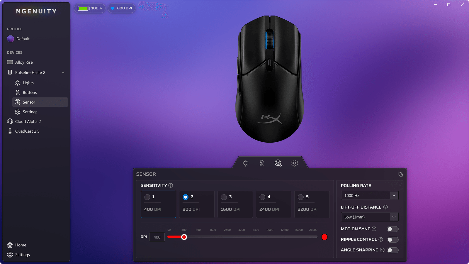 Software HyperX NGENUITY – HyperX ROW