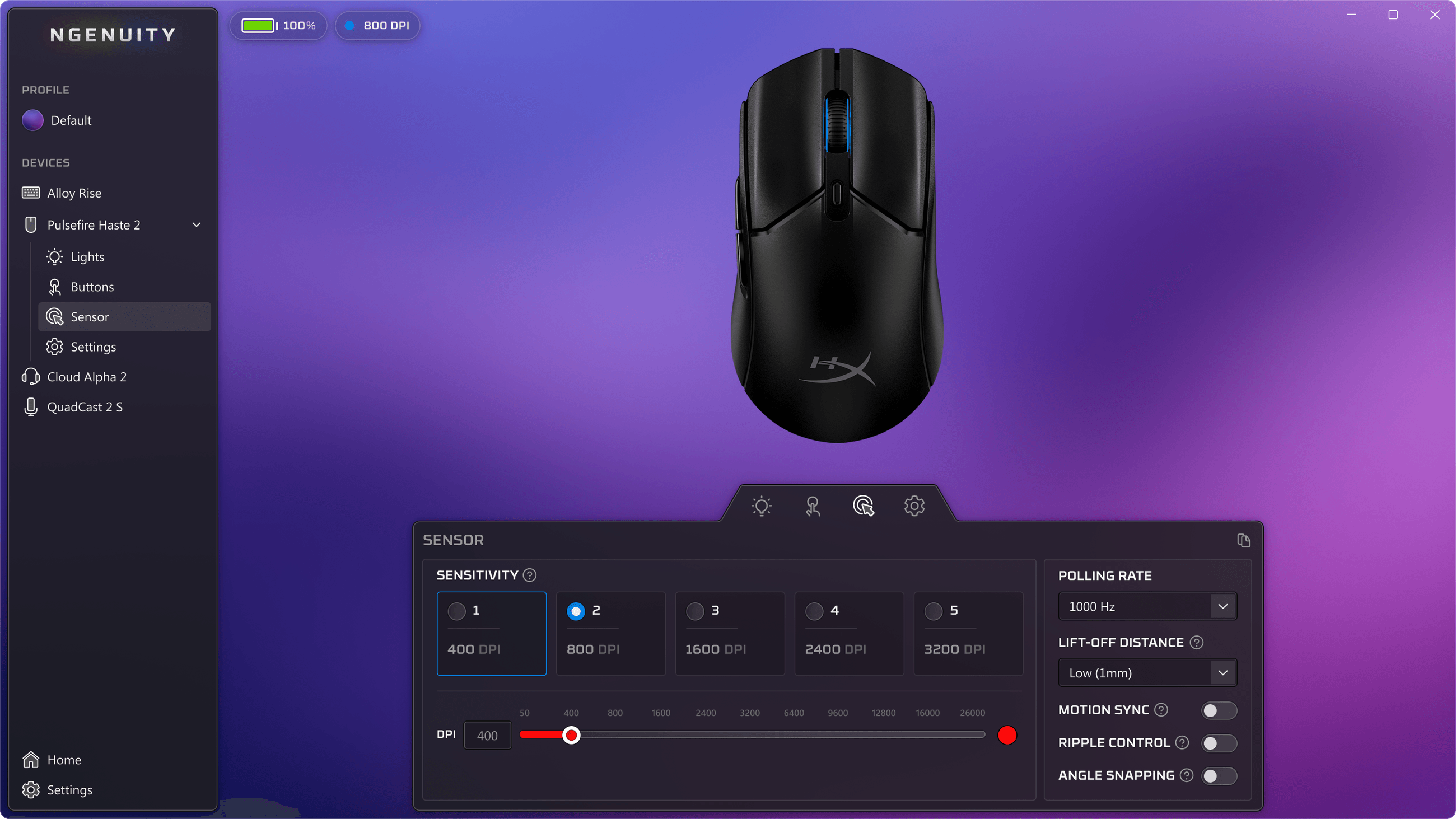 Software HyperX NGENUITY – HyperX ROW
