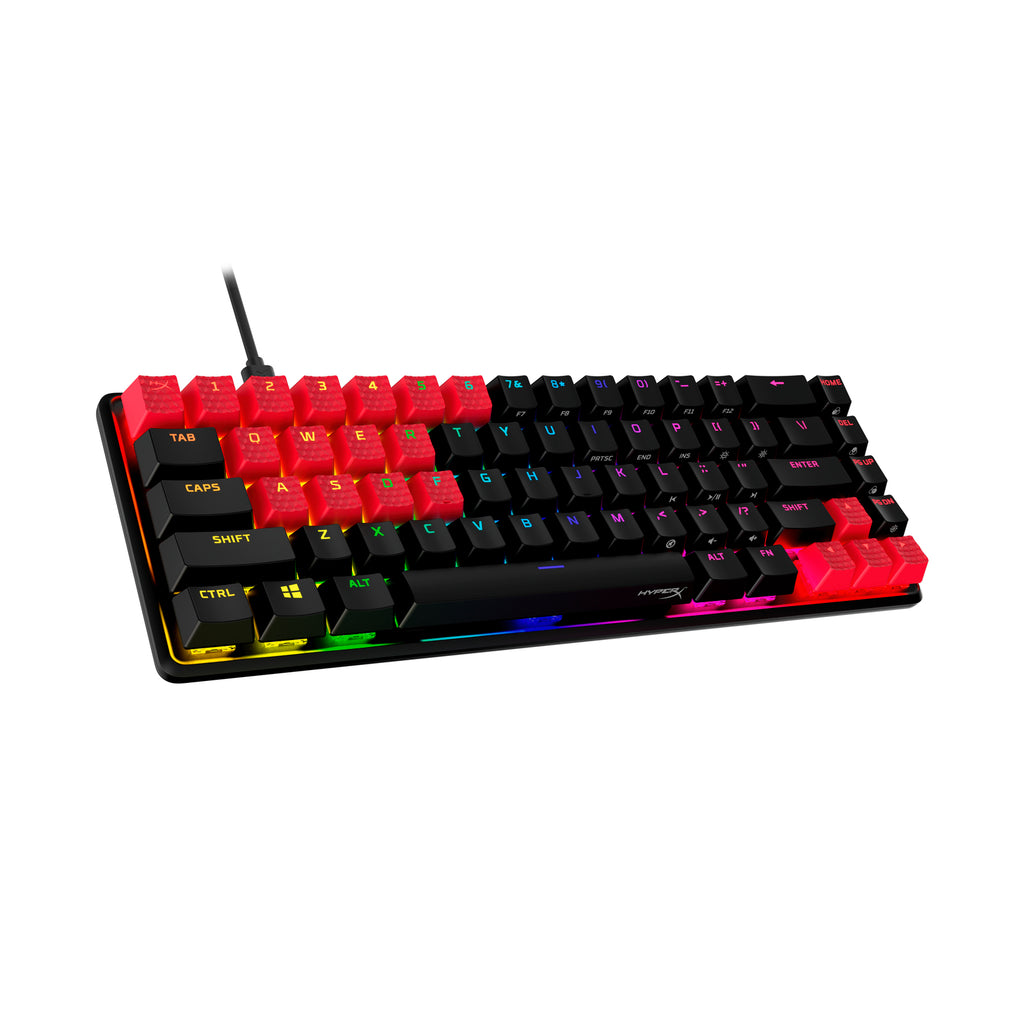 Rubber Keycaps – Full set with Texturized Rubber Grip